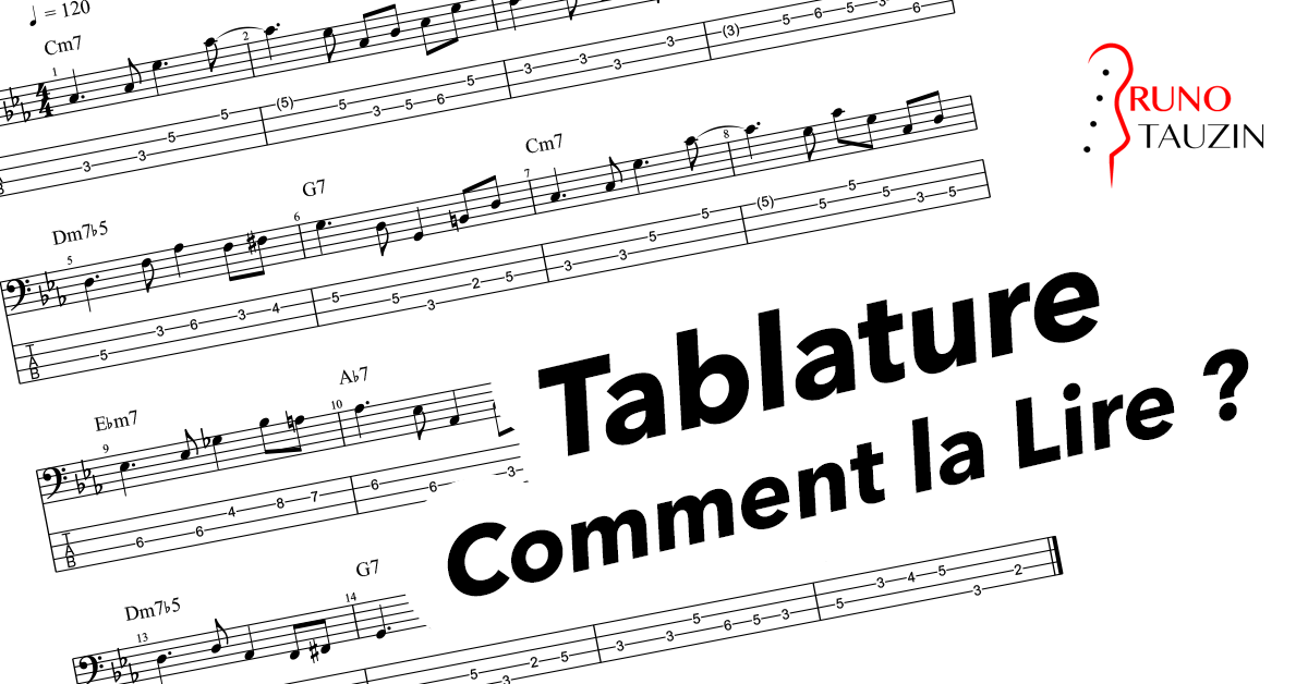 Je Débute la Basse - Comment Lire une Tablature ? • Tout sur la Basse ...