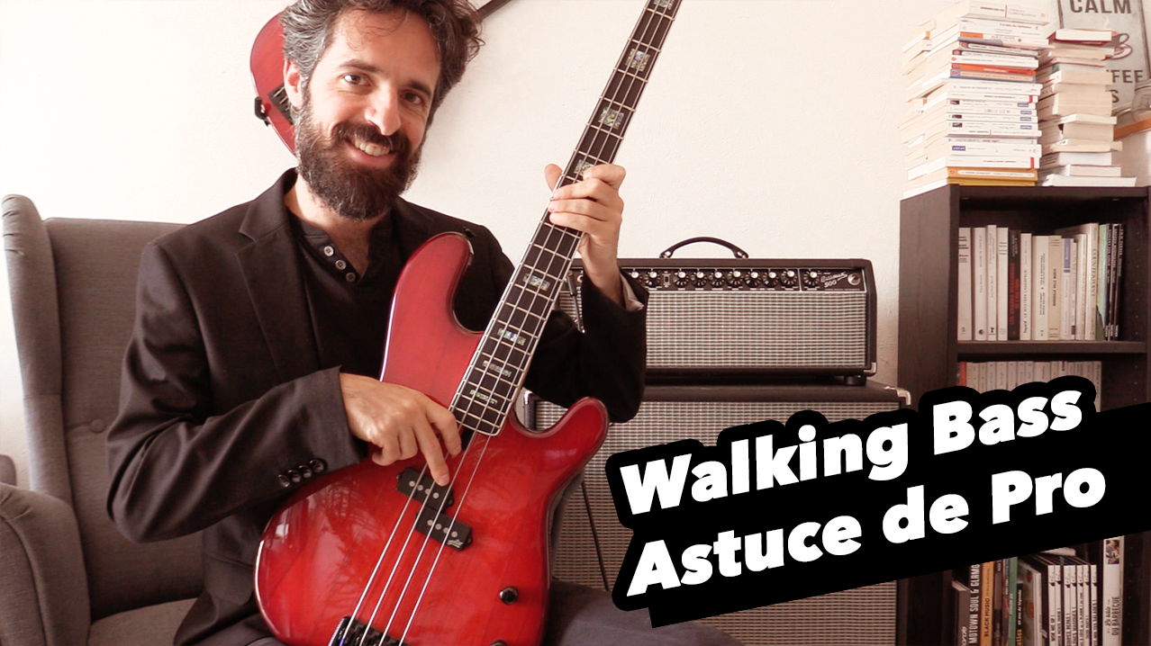 Astuce de PRO pour vos Walking Bass • Tout sur la Basse avec Bruno Tauzin