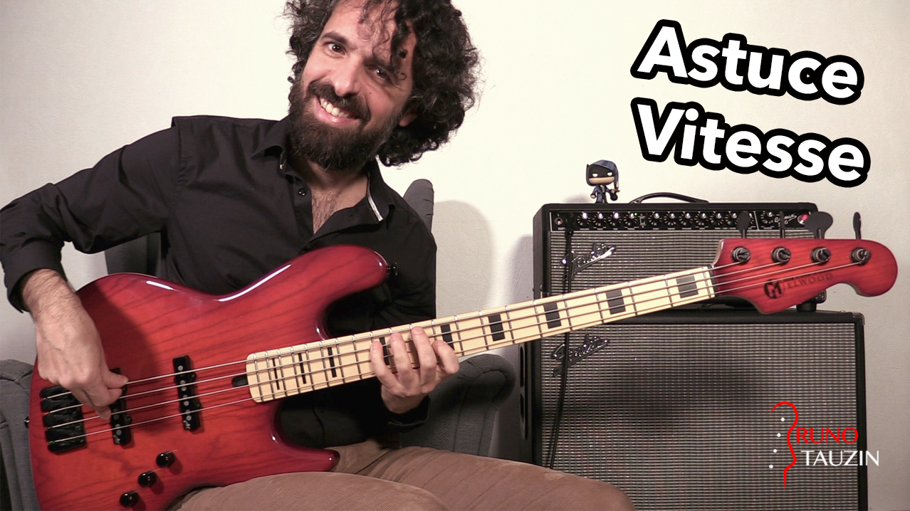 Technique Simple pour Jouer Vite à la Basse • Tout sur la Basse avec Bruno Tauzin