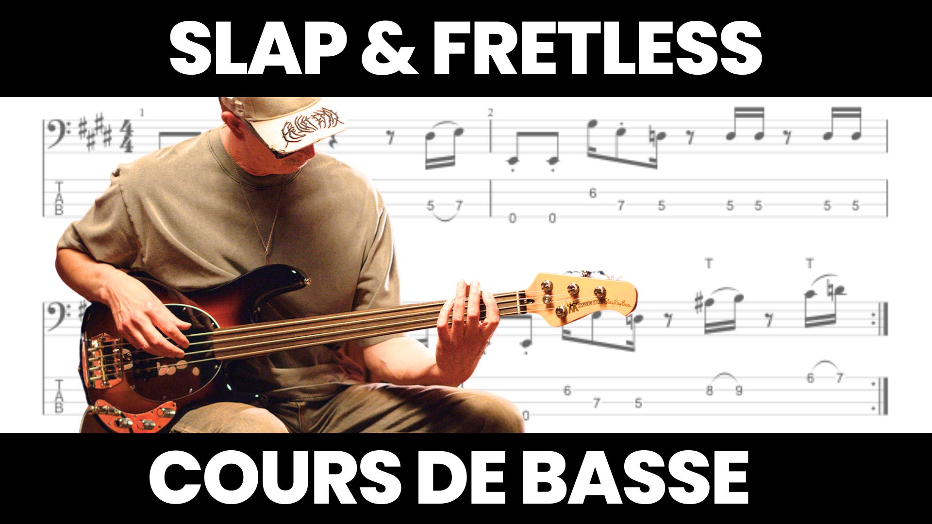 Slap et Basse Fretless avec Pino Palladino - Cours